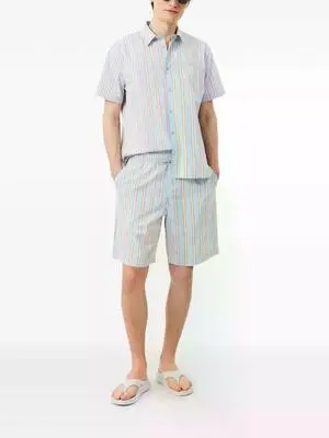 Lacoste Striped Drawstring Shorts