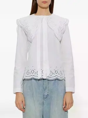 ALLSAINTS Marie Broderie Anglaise Blouse