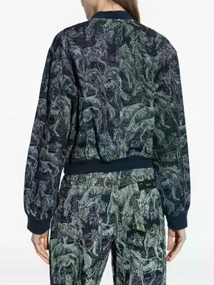 ALLSAINTS Kaytra Horse-print Bomber Jacket