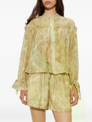 ALLSAINTS Delphine Paisley Print Shirt