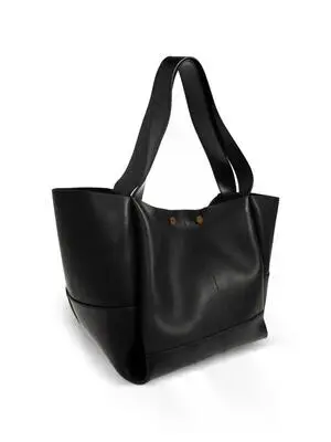 ALLSAINTS Large Rosalie Leather Tote Bag