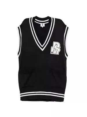 DOVER STREET MARKET Kei Ninomiya Patched Vest - Black
