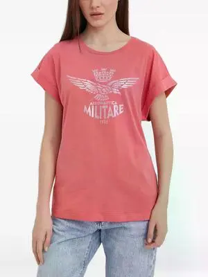 AERONAUTICA MILITARE Logo Print T-shirt