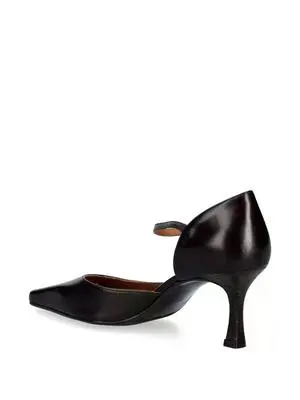BILLI BI Square-toe Buckle-fastening Pumps
