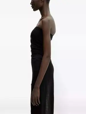 Rick Owens Ruched Strapless Top