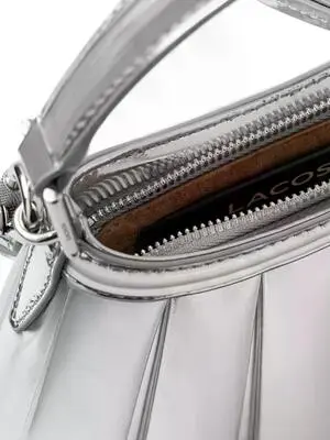 Lacoste Mini Lenglen Pleated-effect Tote Bag