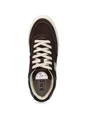 S.W.C STEPNEY WORKERS CLUB S-strike Suede Panelled Sneakers