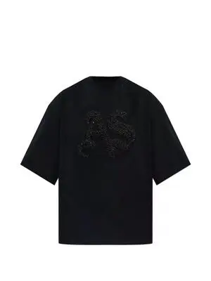 ALLSAINTS Amelie Bead-embellished T-shirt