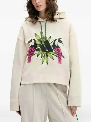 Adidas Toucan Print Drawstring Hoodie