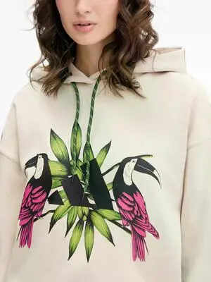 Adidas Toucan Print Drawstring Hoodie