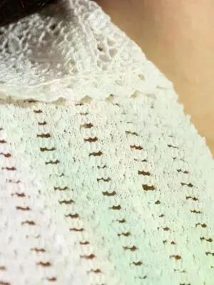 ALLSAINTS Elma Crochet Knit Top