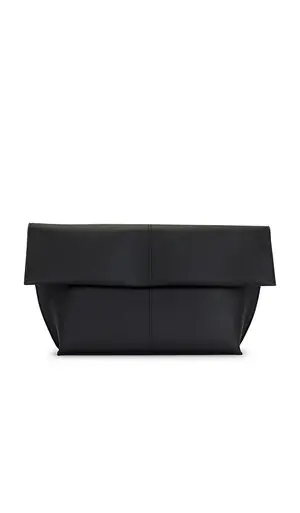 FREJA NEW YORK Freja New York Seamed Clutch In Black.