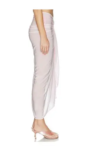 SKIMS Swim Cover Up Pareo In Pink