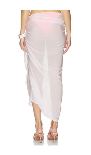 SKIMS Swim Cover Up Pareo In Pink