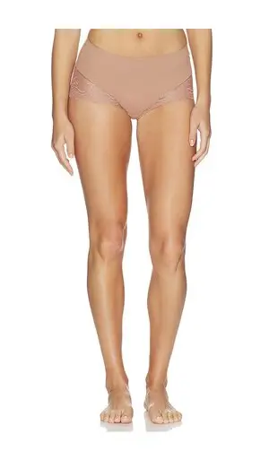 Spanx Supersmooth Undie-tectable Lace Hi Hipster - Cinnamon