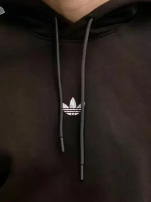 Adidas Trefoil Graphic-print Hoodie