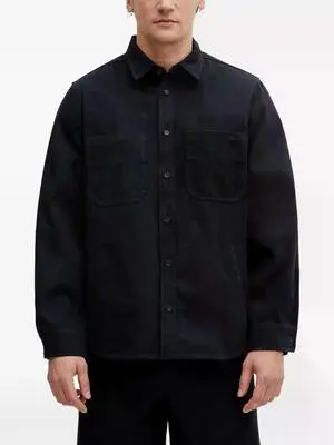 A.p.c. Noah Logo-embroidered Chest-pockets Shirt Jacket