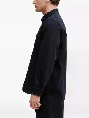 A.p.c. Noah Logo-embroidered Chest-pockets Shirt Jacket