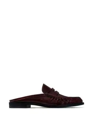 Bernardo Tilda Suede Mules - Red