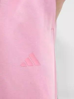 Adidas Soft Lux Elasticated-waistband Logo-patch Track Pants