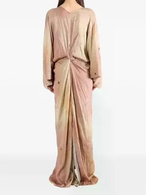 YANGKEHAN V-neck Maxi Dress