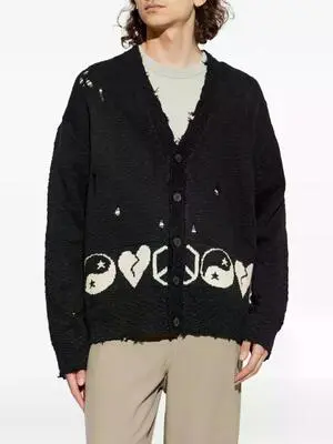 ALLSAINTS Tabua Distressed Cardigan