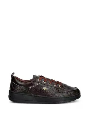 Lacoste Umpire Leather Sneakers - Brown
