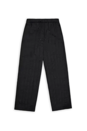 Rains Banja Liner Wide Leg Quilted Pants