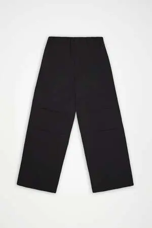 Rains Suva Hardshell Wide Leg Pants - Black