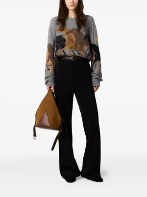 Stella McCartney Racing Horses Wool Jumper