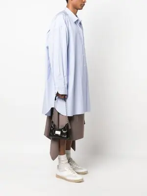 MAISON MARGIELA Glam Slam Micro Leather Hobo Bag