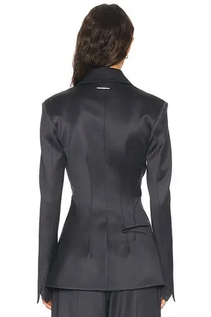 GRACE LING Knife Sheath Tailored Blazer
