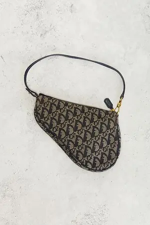 Dior Diorissimo Saddle Pochette Shoulder Bag