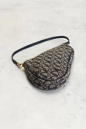 Dior Diorissimo Saddle Pochette Shoulder Bag