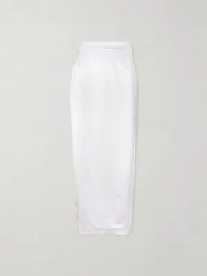 VIOLANTE NESSI Shea Satin Midi Skirt