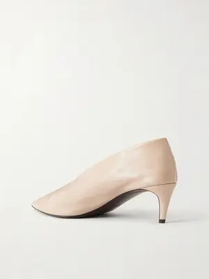 Khaite Miriam Leather Pumps