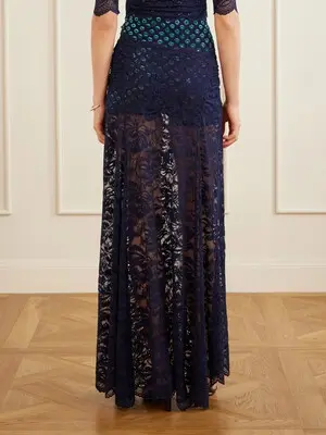Rabanne Lace Maxi Skirt
