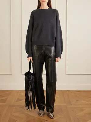 Khaite Margaux Cashmere Sweater - Gray