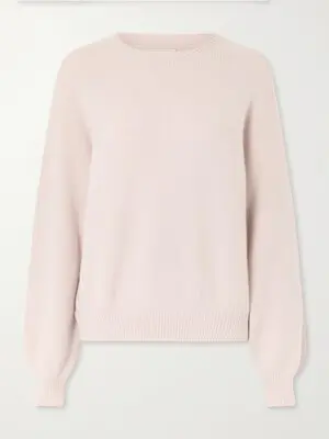 Khaite Margaux Cashmere Oversized Sweater - Pink