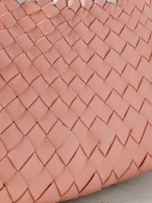 Dragon Diffusion Rosanna Mini Woven Leather Tote
