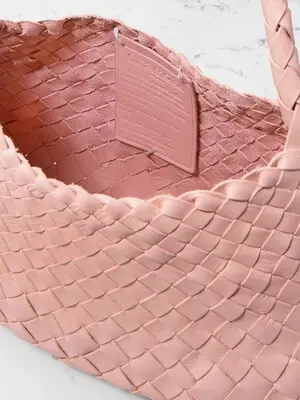 Dragon Diffusion Rosanna Mini Woven Leather Tote