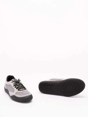 Prada Speedrock Leather And Mesh Sneakers - Multicolor