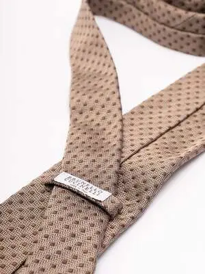 Brunello Cucinelli Striped Silk Neck Tie - Multicolor