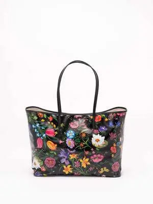 Gucci Floral Print Tote Bag