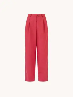 Rosie Assoulin Sporty Pant - Red