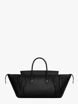 Celine Luggage Leather Handbag - Black