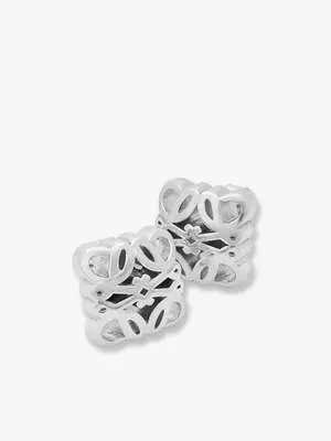 Loewe Anagram Bombe Sterling Earrings - Silver