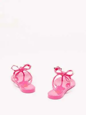 Valentino Garavani Pvc Rockstud Thong Sandals - Multicolor