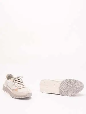 Brunello Cucinelli Calf Leather Lace-up Sneakers