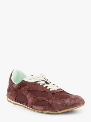 Bottega Veneta Orbit Flash Suede And Nylon Sneakers